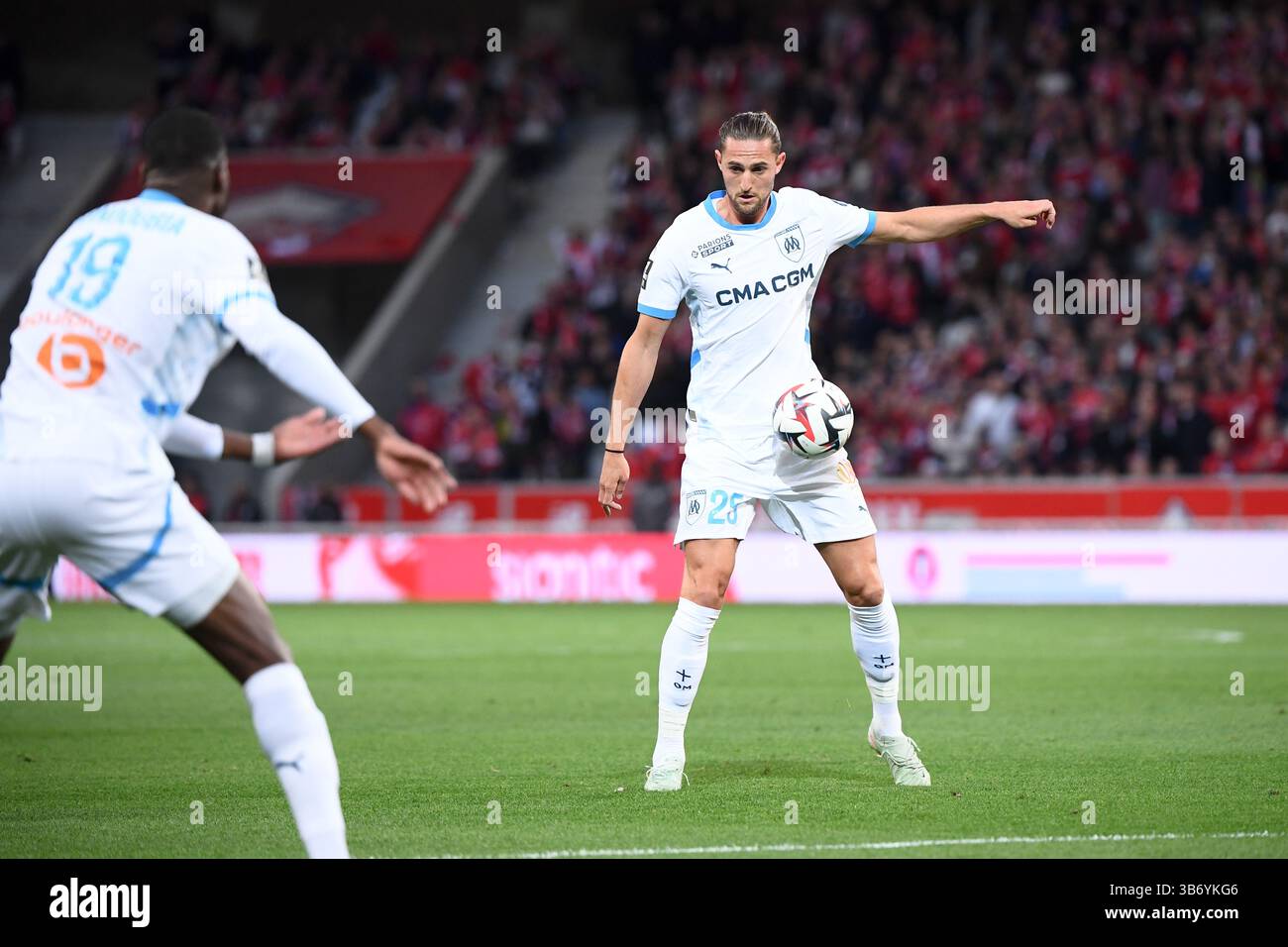 France. 04th May, 2025. 25 Adrien RABIOT (om) during the Ligue 1 ...