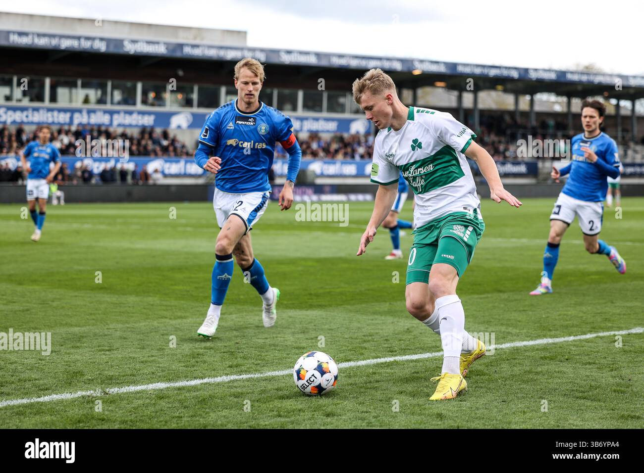 Lyngby, Denmark. 04th May, 2025. Isak Jensen (10) of Viborg FF seen during the 3F Superliga ...