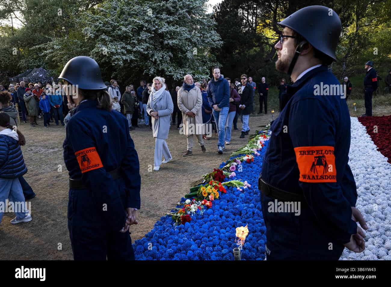 WASSENAAR - The commemoration at the former execution site ...