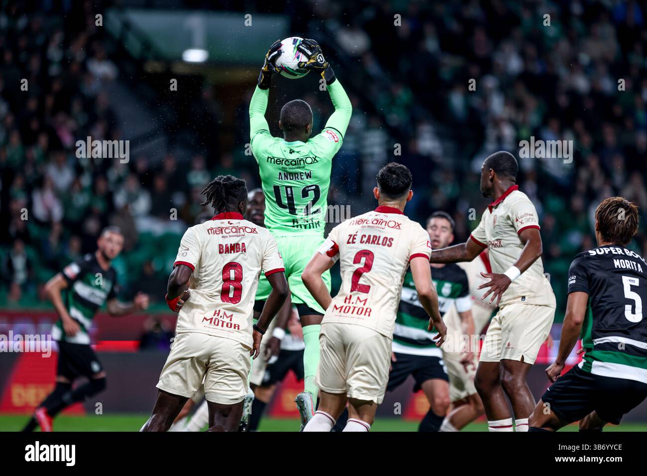 Andrew goalkeeper of Gil Vicente FC during the Liga Portugal Betclic ...