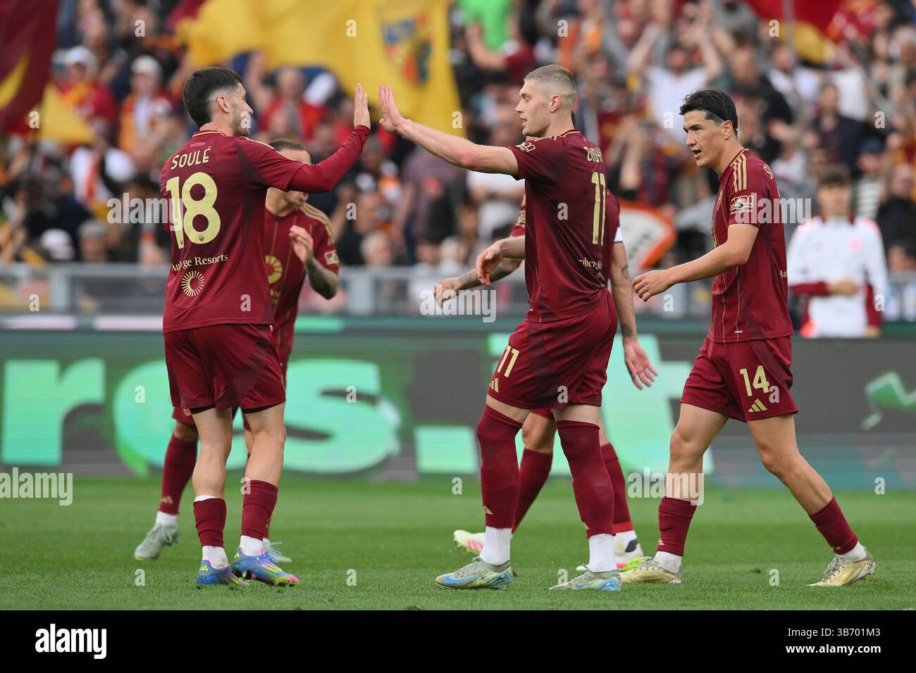 Stadio Olimpico, Rome, Italy. 4th May, 2025. Serie A Football; Roma ...