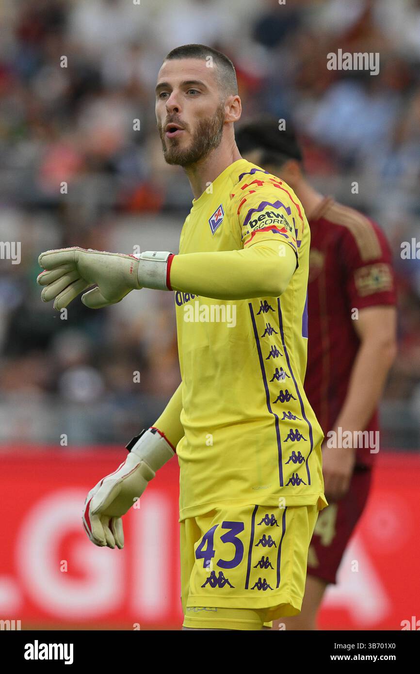 Stadio Olimpico, Rome, Italy. 4th May, 2025. Serie A Football; Roma ...
