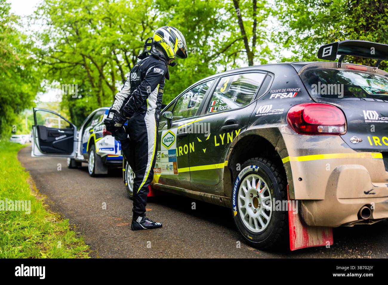 Bretenoux, France. 04th May, 2025. SARRAZIN Pablo, ROCHE Yannick ...