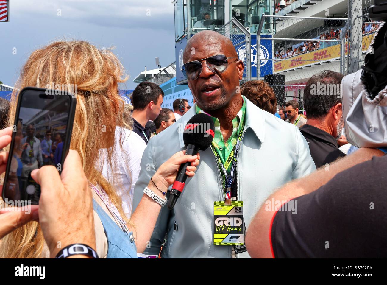 Miami, USA. 04th May, 2025. Evander Holyfield (USA) Former Boxer on the ...