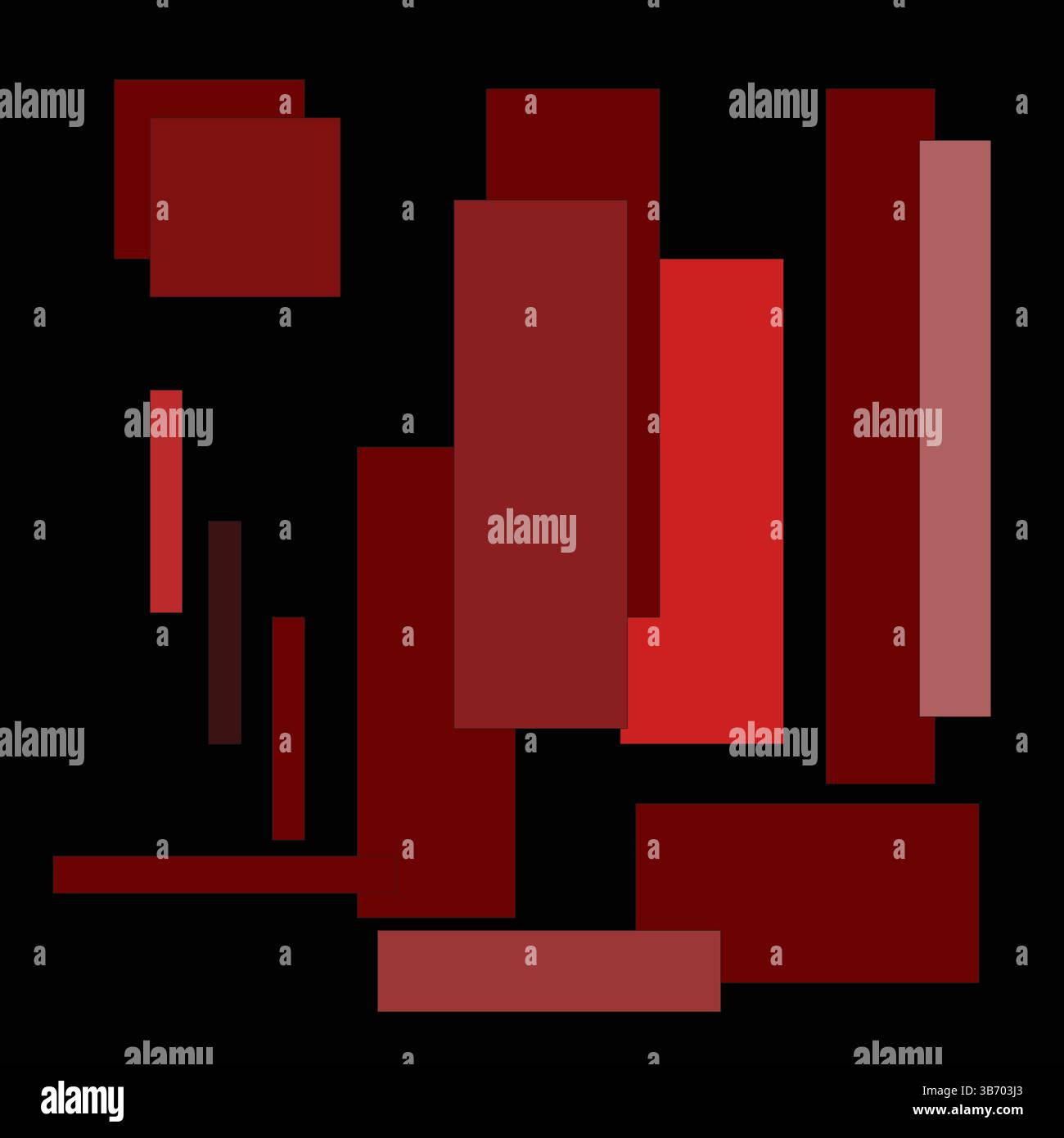 Abstract red modern shapes Stock Vector Images - Alamy