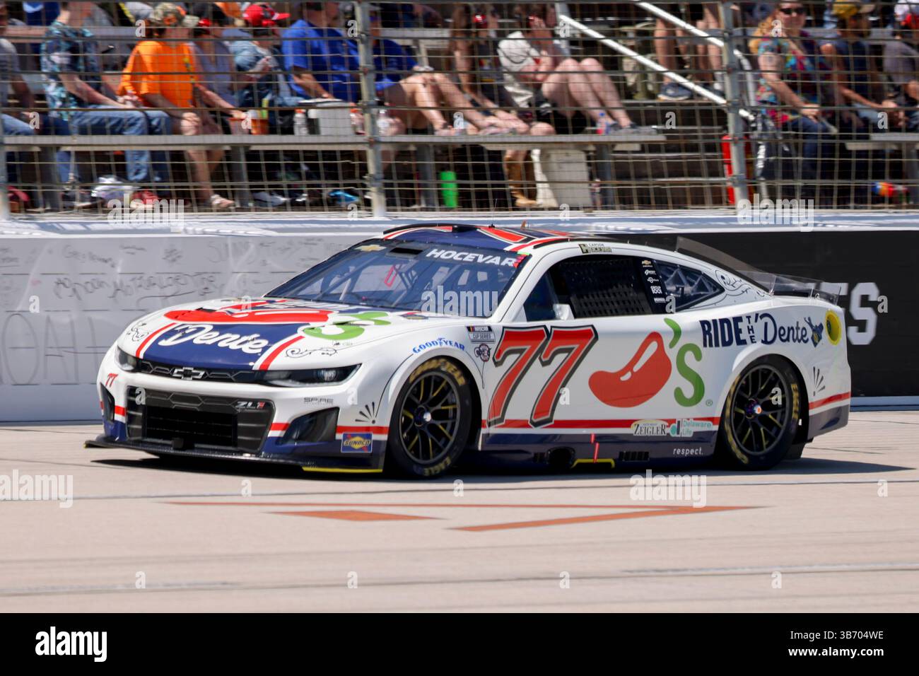 Carson Hocevar leads the pack after winning his first career Busch ...