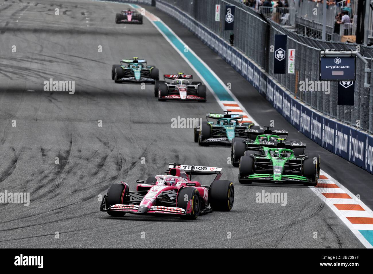 Miami, USA. 04th May, 2025. Isack Hadjar (FRA) Racing Bulls VCARB 02 ...