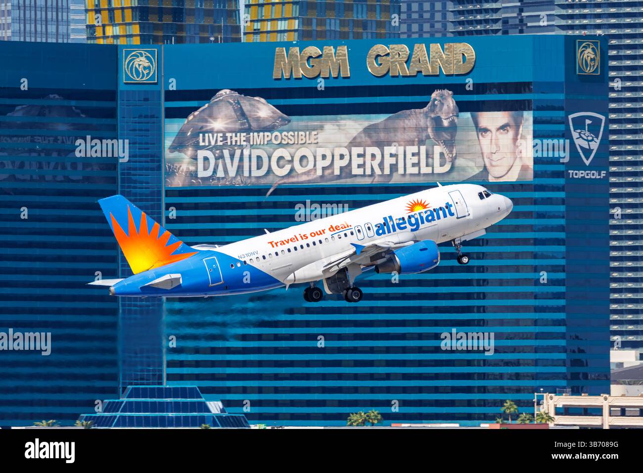 Allegiant air airbus a319 hi-res stock photography and images - Alamy