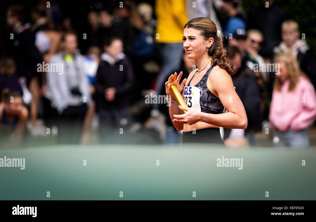 Hamburg, Deutschland. 04th May, 2025. Fokussiert: Lena Leege (SCC ...