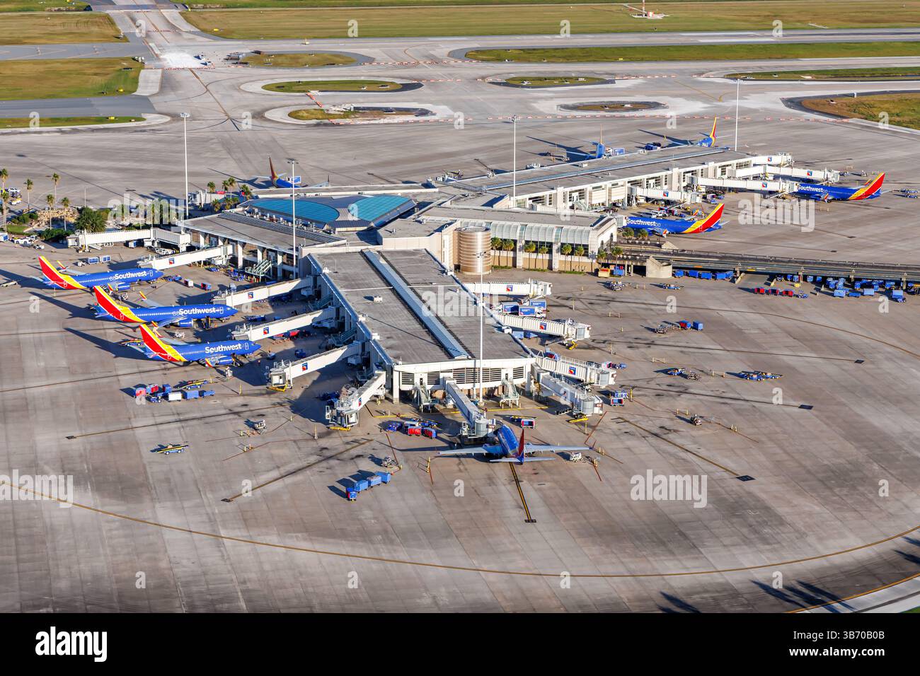 Orlando, United States - October 17, 2024: Aerial view photo of Orlando ...