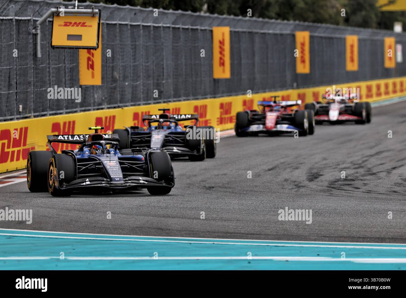 Miami, USA. 04th May, 2025. Carlos Sainz (ESP) Atlassian Williams ...
