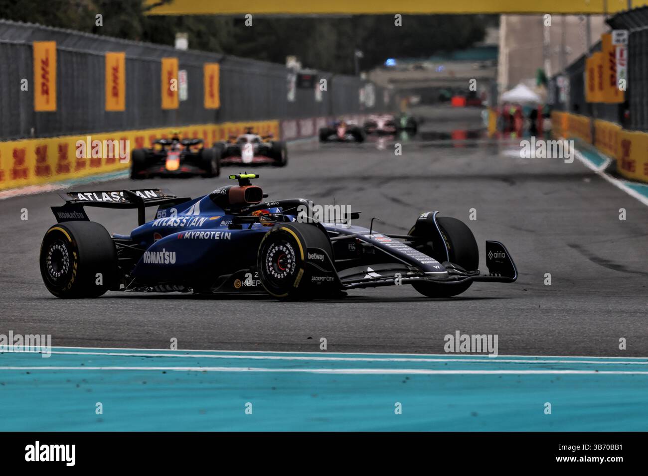Miami, USA. 04th May, 2025. Carlos Sainz (ESP) Atlassian Williams ...
