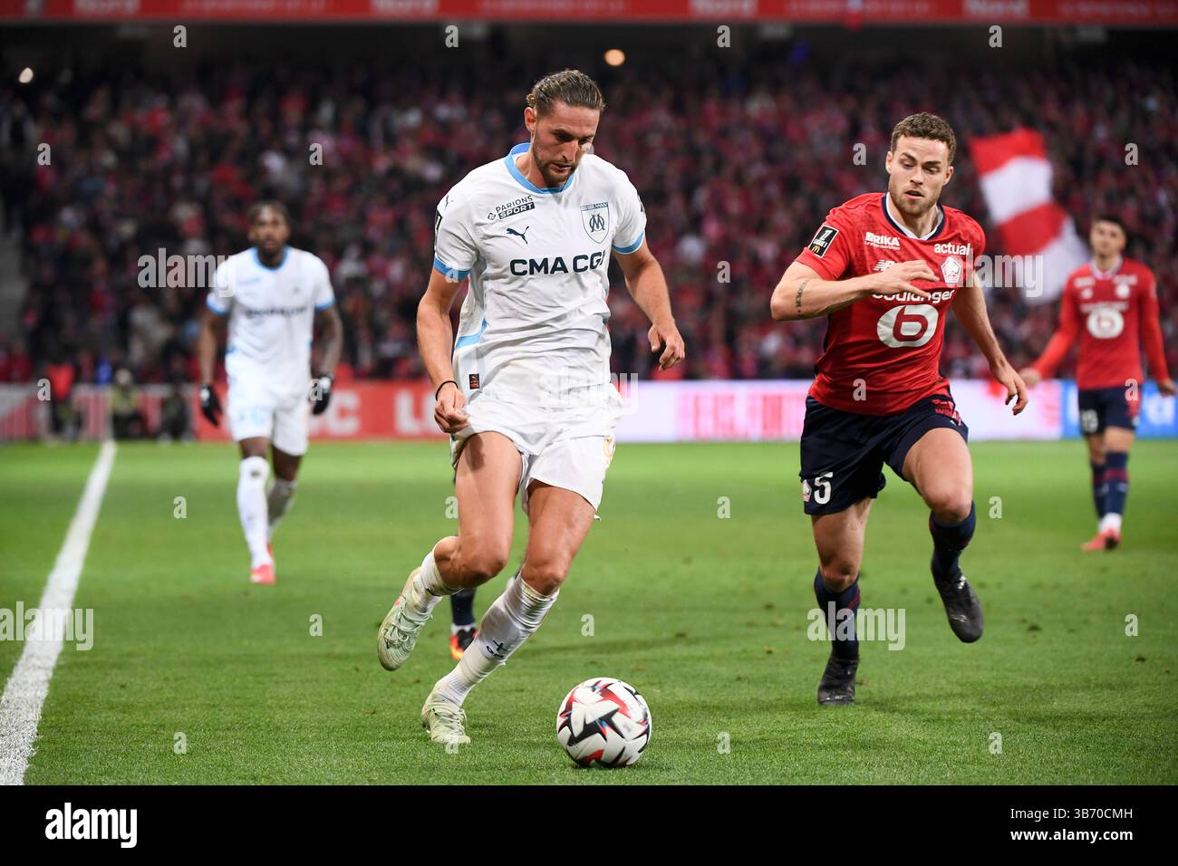 France. 04th May, 2025. 25 Adrien RABIOT (om) during the Ligue 1 ...