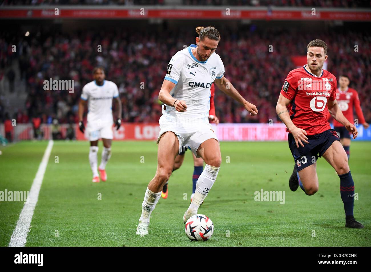 France. 04th May, 2025. 25 Adrien RABIOT (om) during the Ligue 1 ...