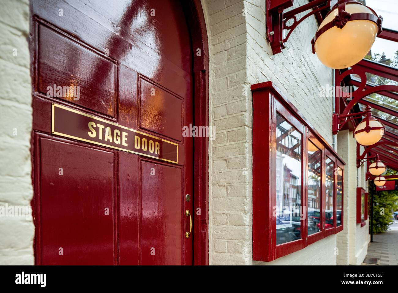 Backstage door hi-res stock photography and images - Alamy