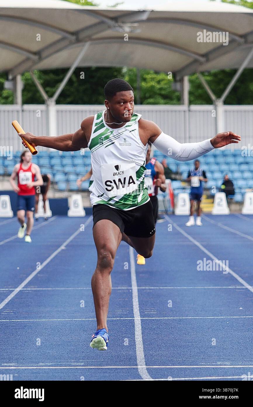 Manchester, United Kingdom . 4 May, 2025. Pictured left to right, a 4th ...