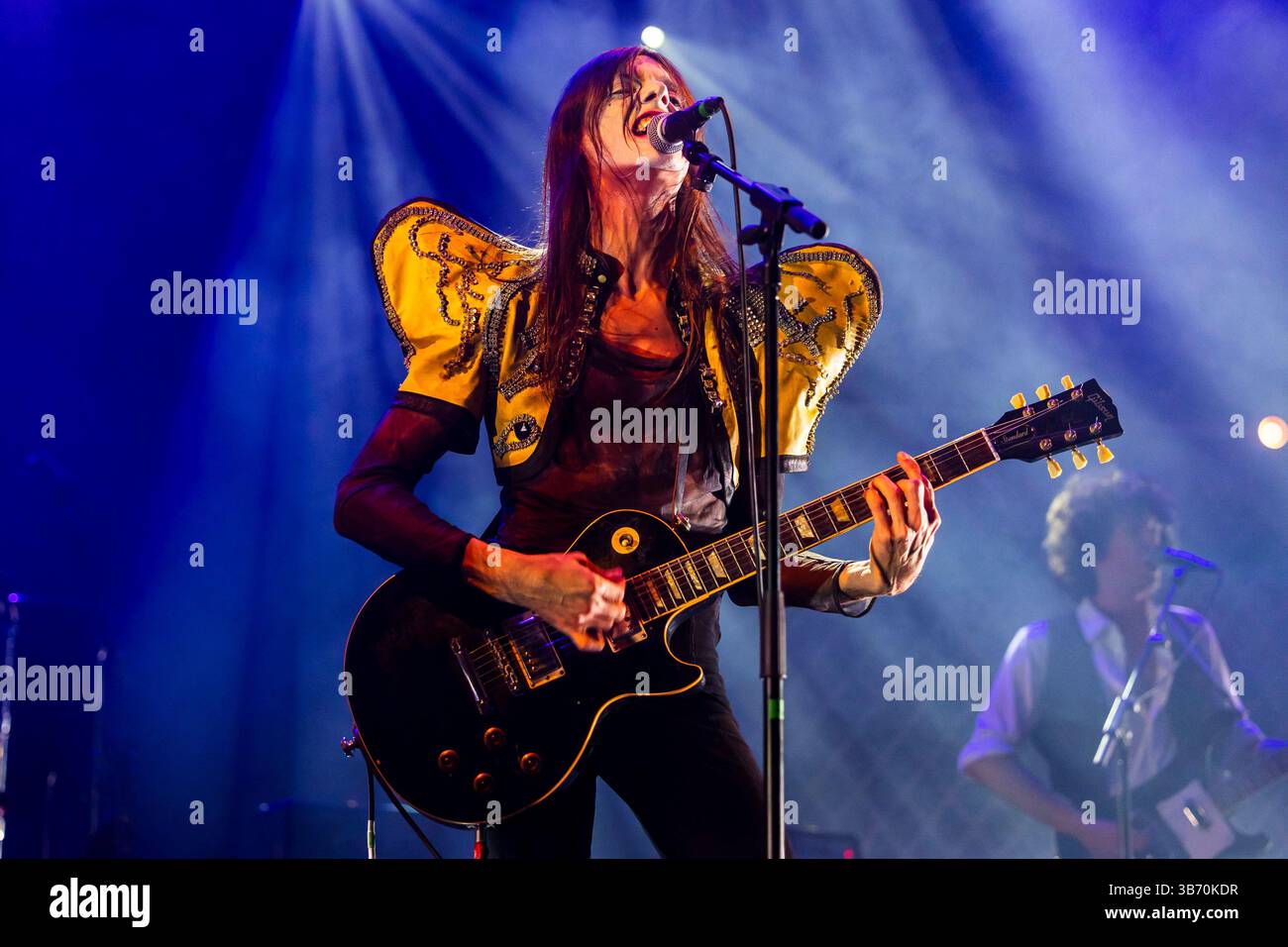 Milan, Italy. 04th May, 2025. Lucio Corsi performs live at Alcatraz in ...