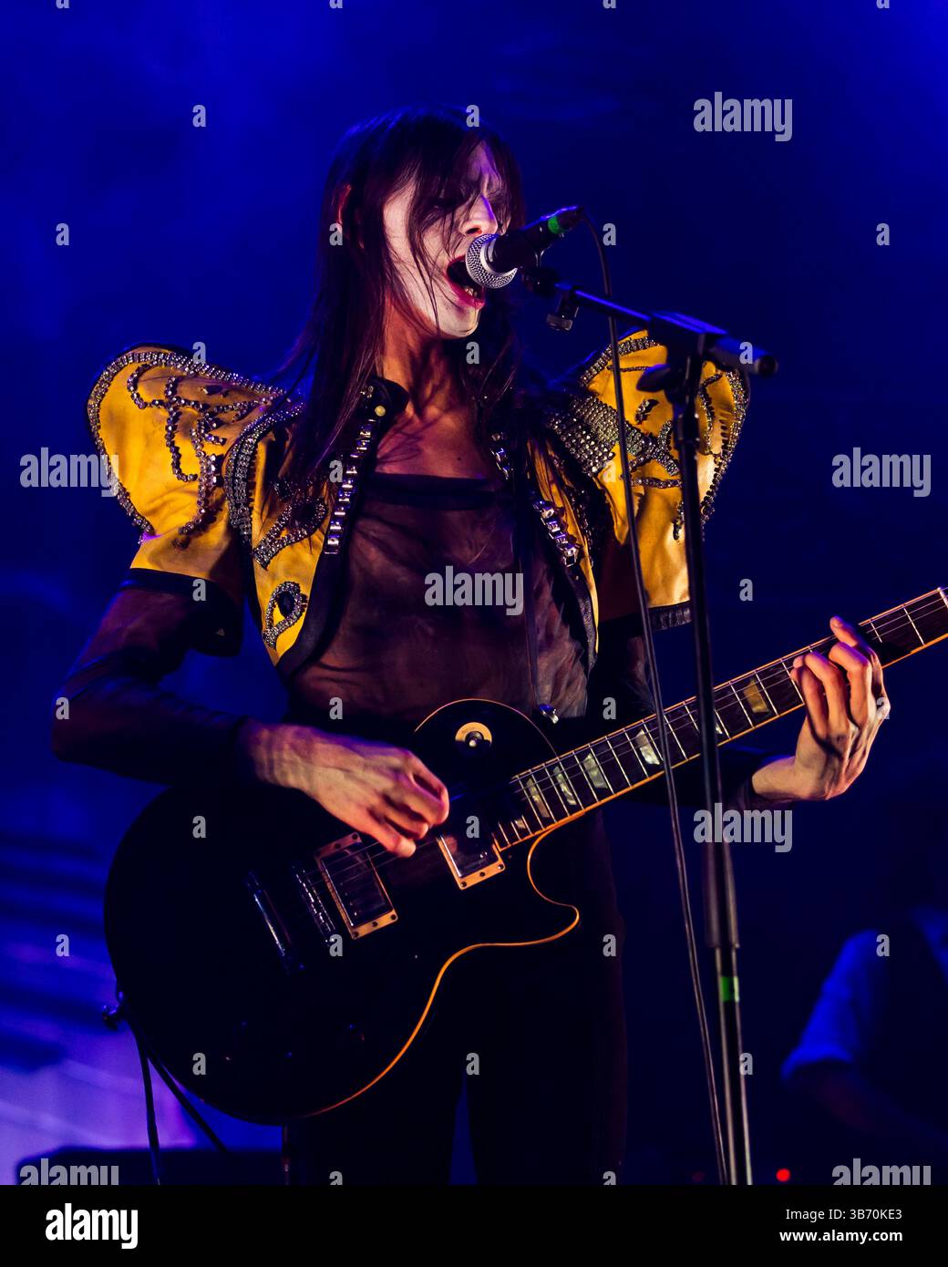 Milan, Italy. 04th May, 2025. Lucio Corsi performs live at Alcatraz in ...