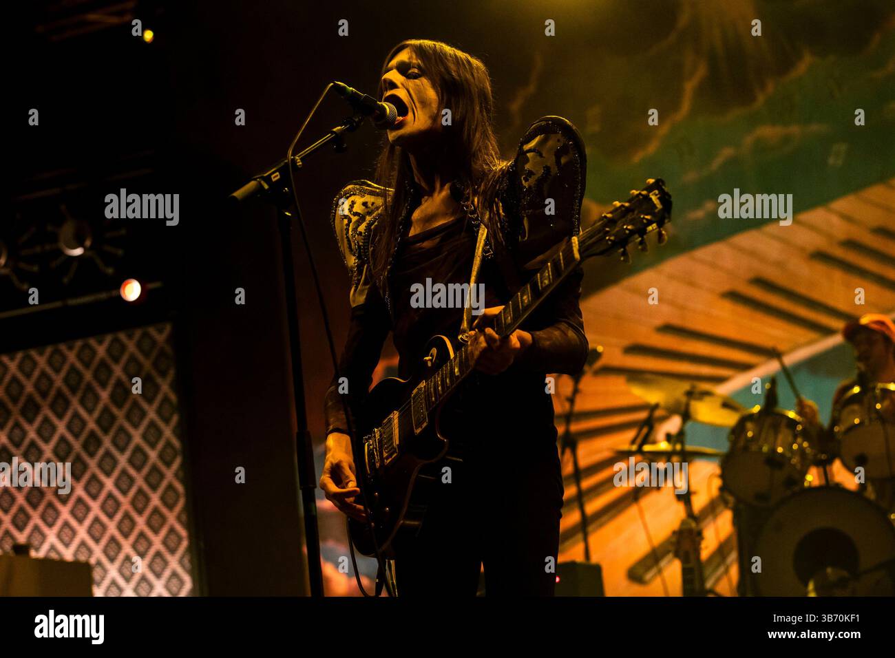 Milan, Italy. 04th May, 2025. Lucio Corsi performs live at Alcatraz in ...