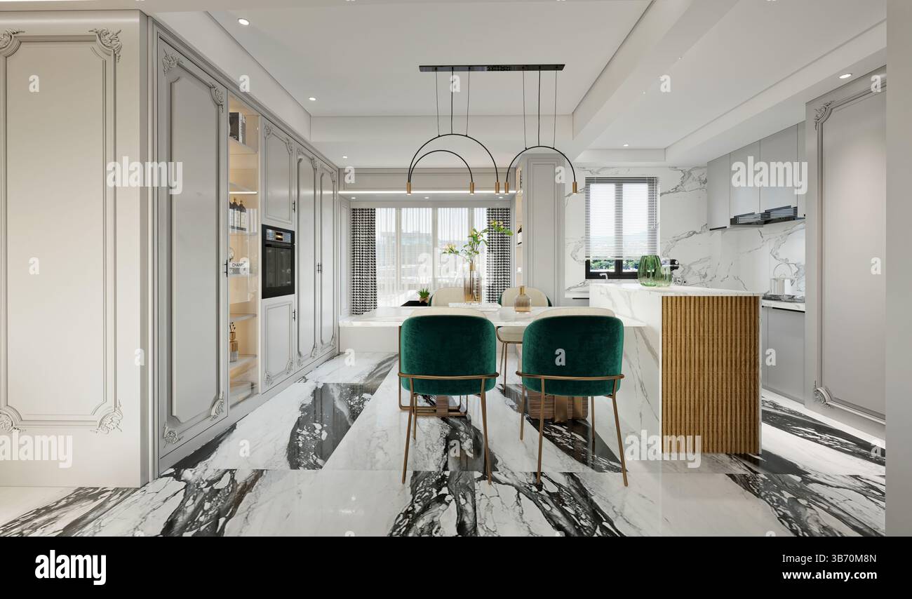 Contemporary modern residential apartment hi-res stock photography and ...