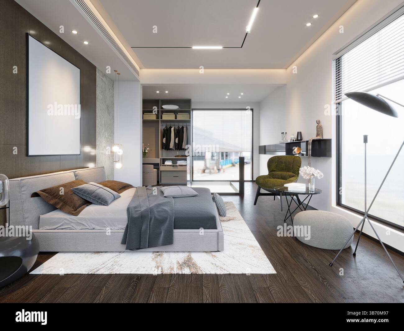 Modern interior cozy hotel hi-res stock photography and images - Alamy
