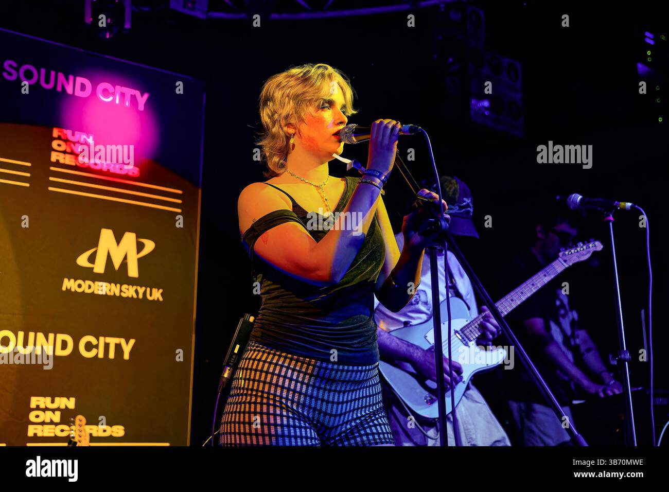 May 3, 2025, Liverpool, UK: IONA LYNCH lead singer of Irish Band ...