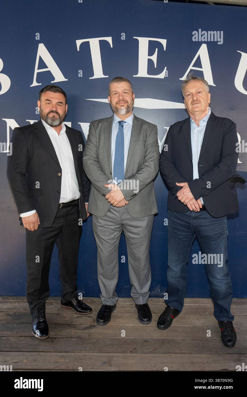 Muki idrizovic, Jack Mujevic, Tarek Nahas attends Lifeline New York ...