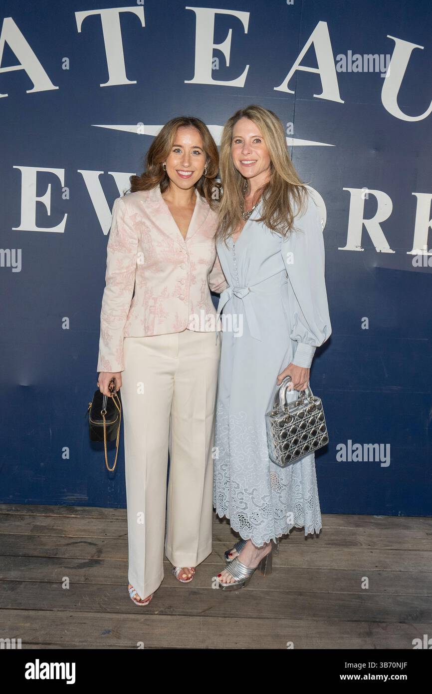Catherine Broadbent and Megan Sandler attends Lifeline New York Benefit ...