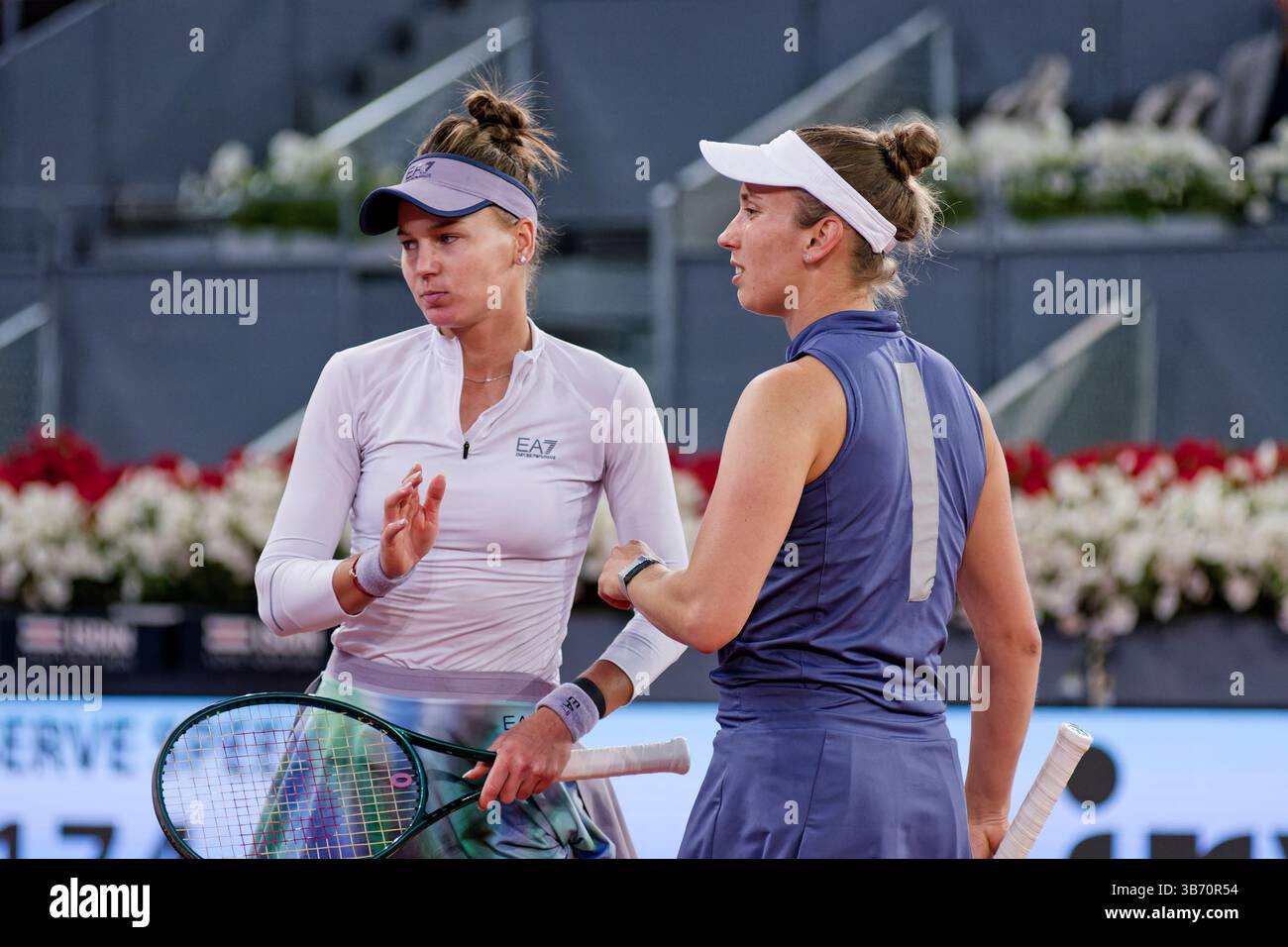 Madrid, Spain. 04th May, 2025. Tennis, Mutua Madrid Open tennis WTA ...