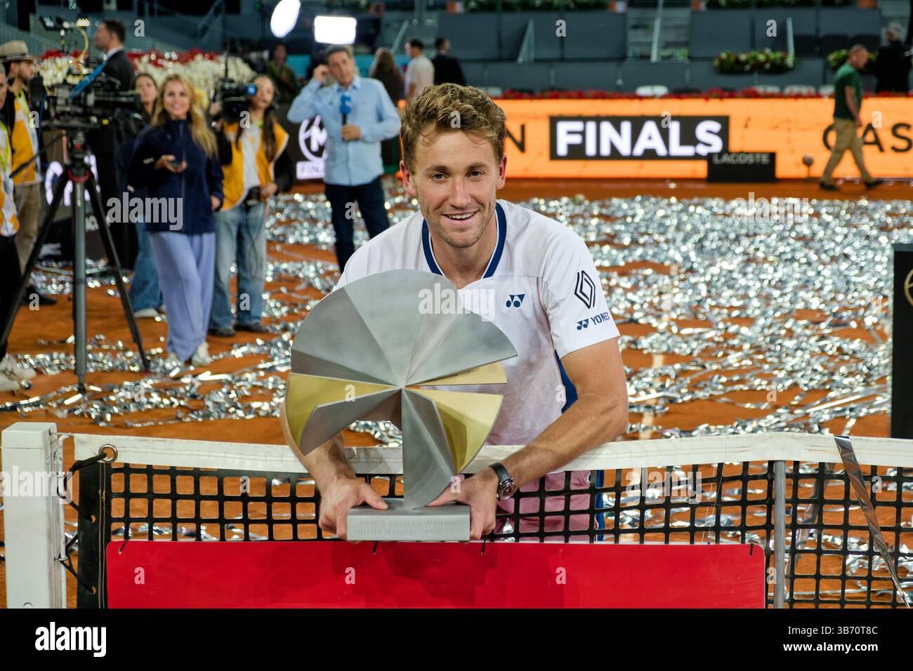 Madrid, Spain. 04th May, 2025. Tennis, Mutua Madrid Open tennis ATP ...