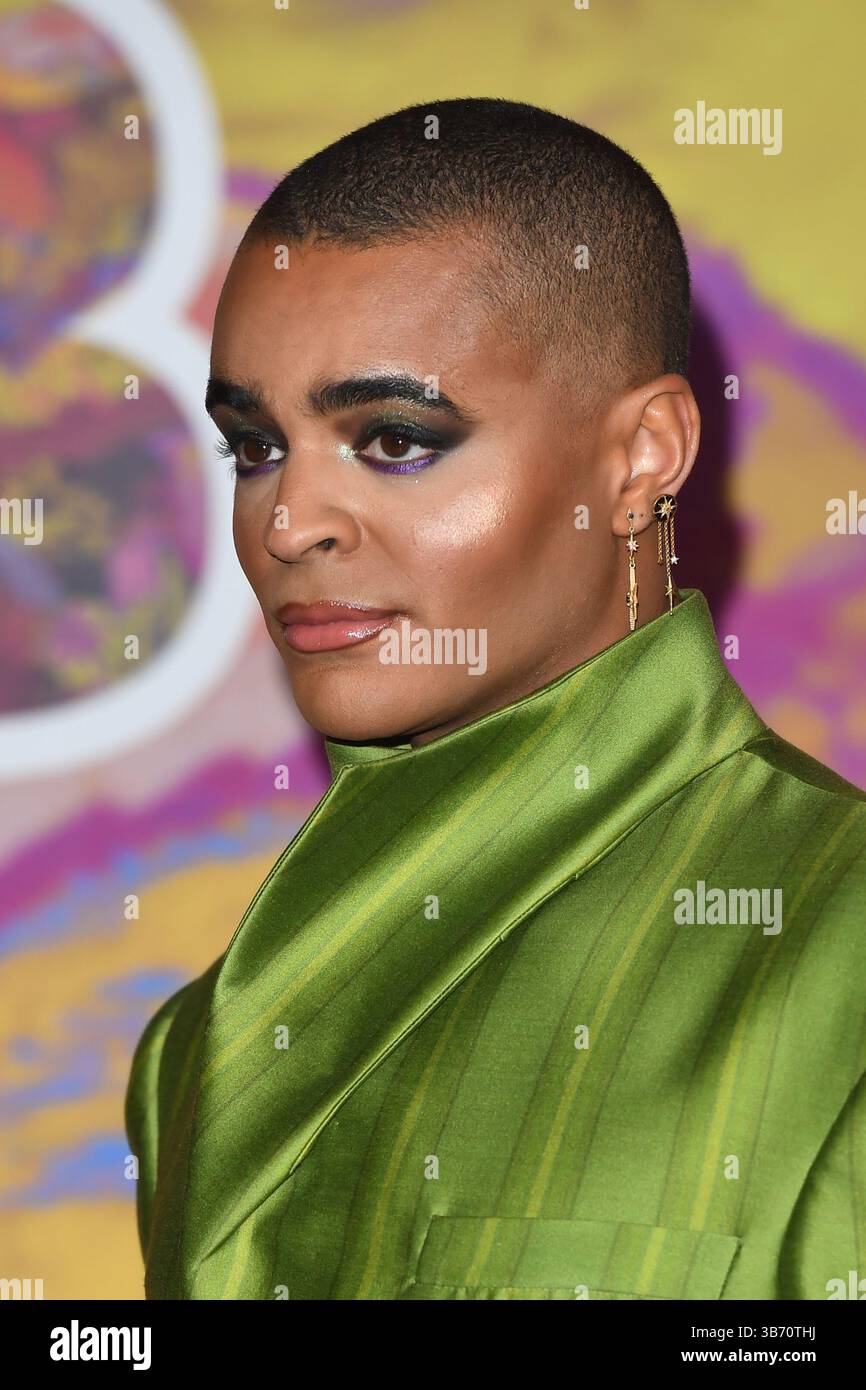 LONDON, ENGLAND - MARCH 02: Layton Williams attending the BRIT Awards ...