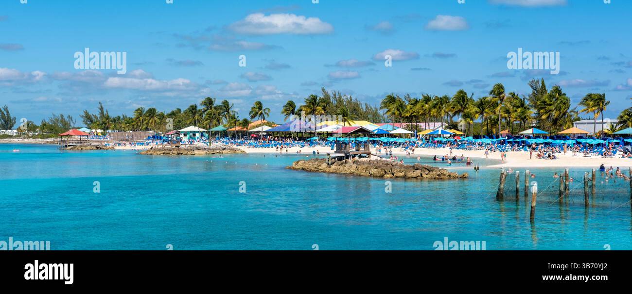 PRINCESS CAYS, BAHAMAS - January 30, 2025: Views Around Princess Cays ...