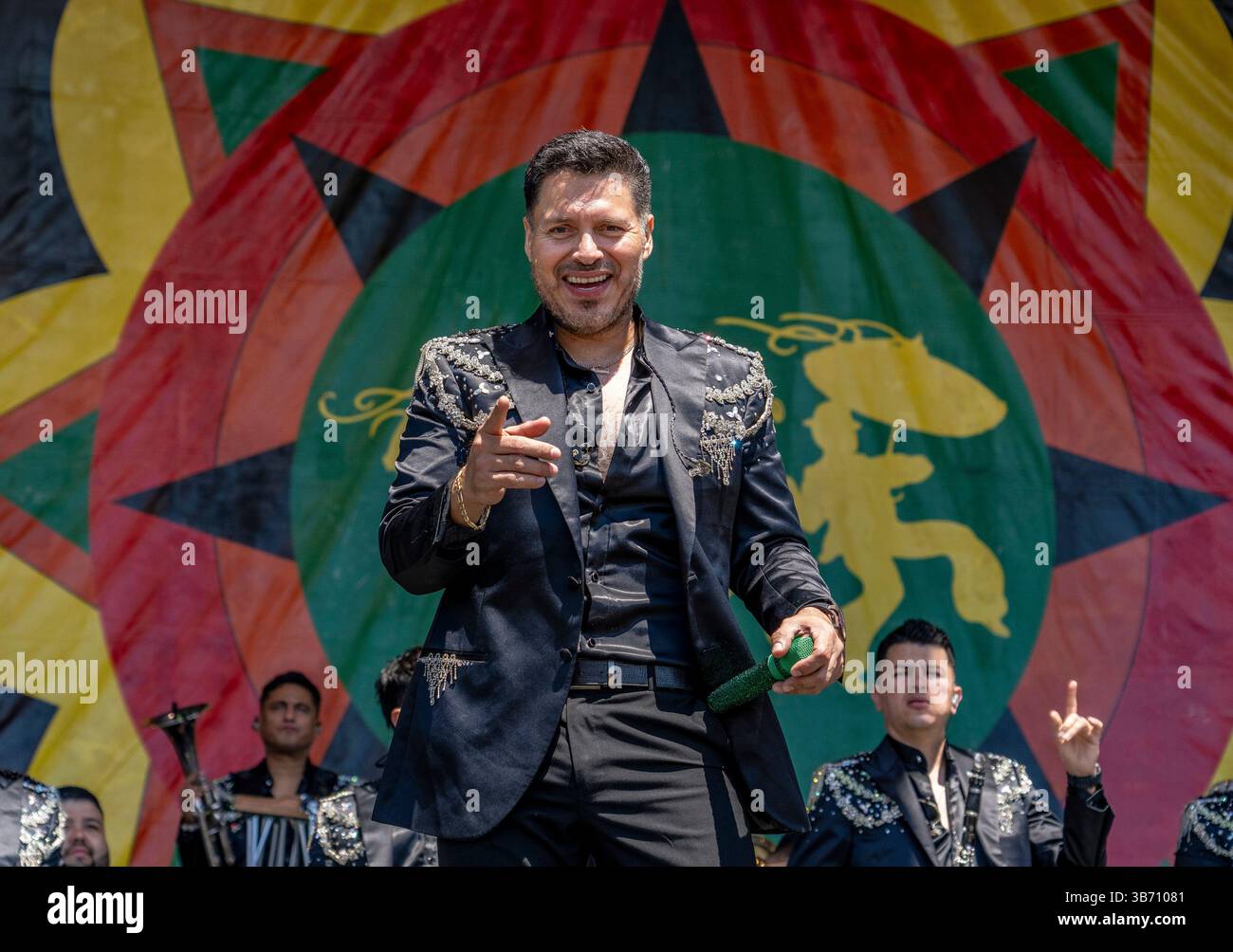Banda MS de Sergio Lizarraga perform during the second weekend of the ...