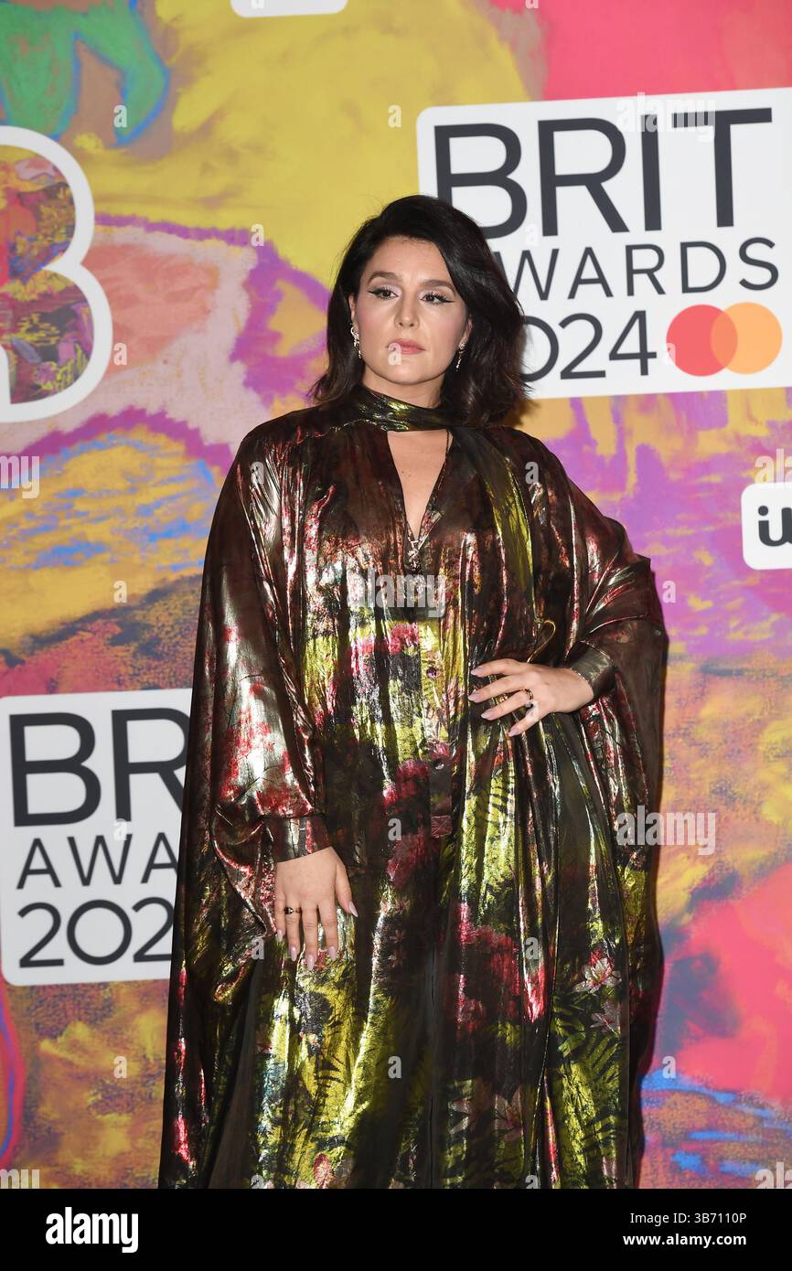 LONDON, ENGLAND - MARCH 02: Jessie Ware attending the BRIT Awards 2024 ...