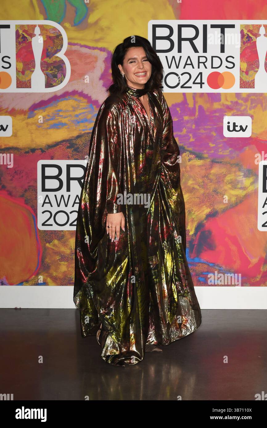LONDON, ENGLAND - MARCH 02: Jessie Ware attending the BRIT Awards 2024 ...
