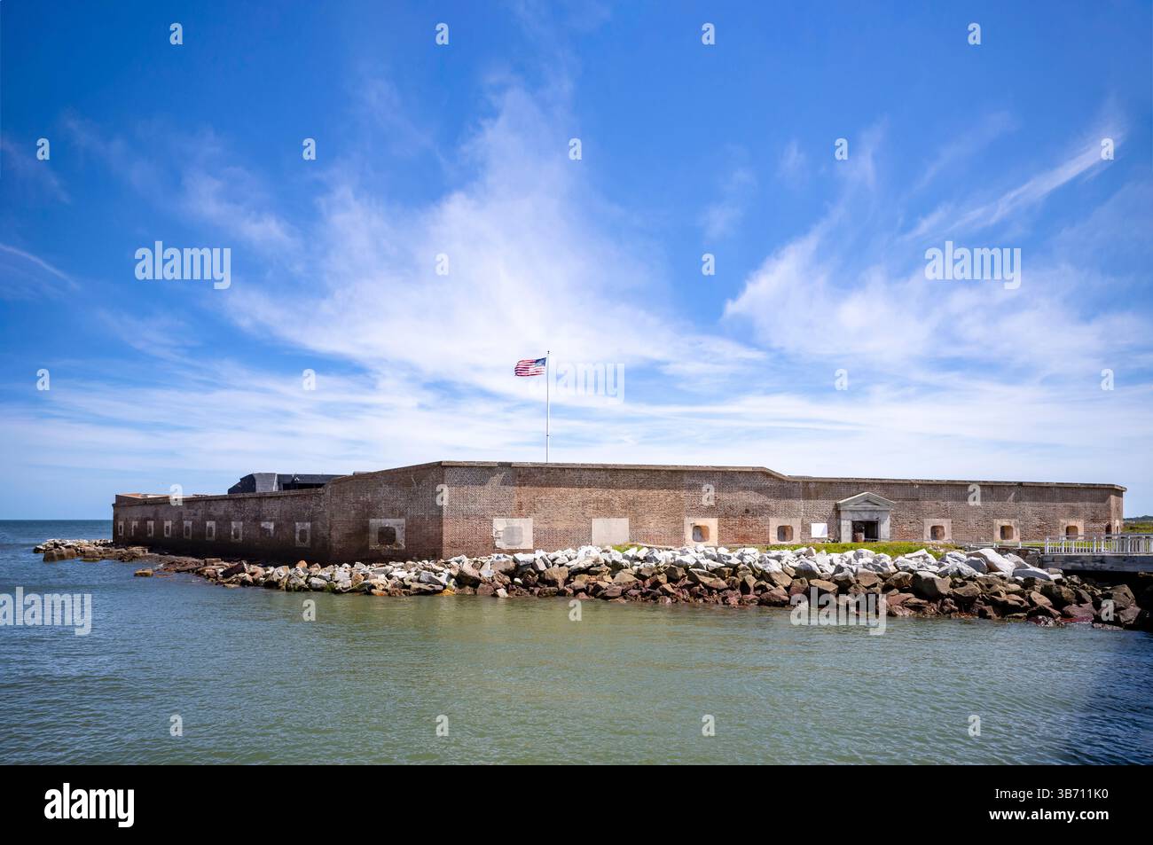 FORT SUMTER (1829) CHARLESTON SOUTH CAROLINA USA Stock Photo - Alamy