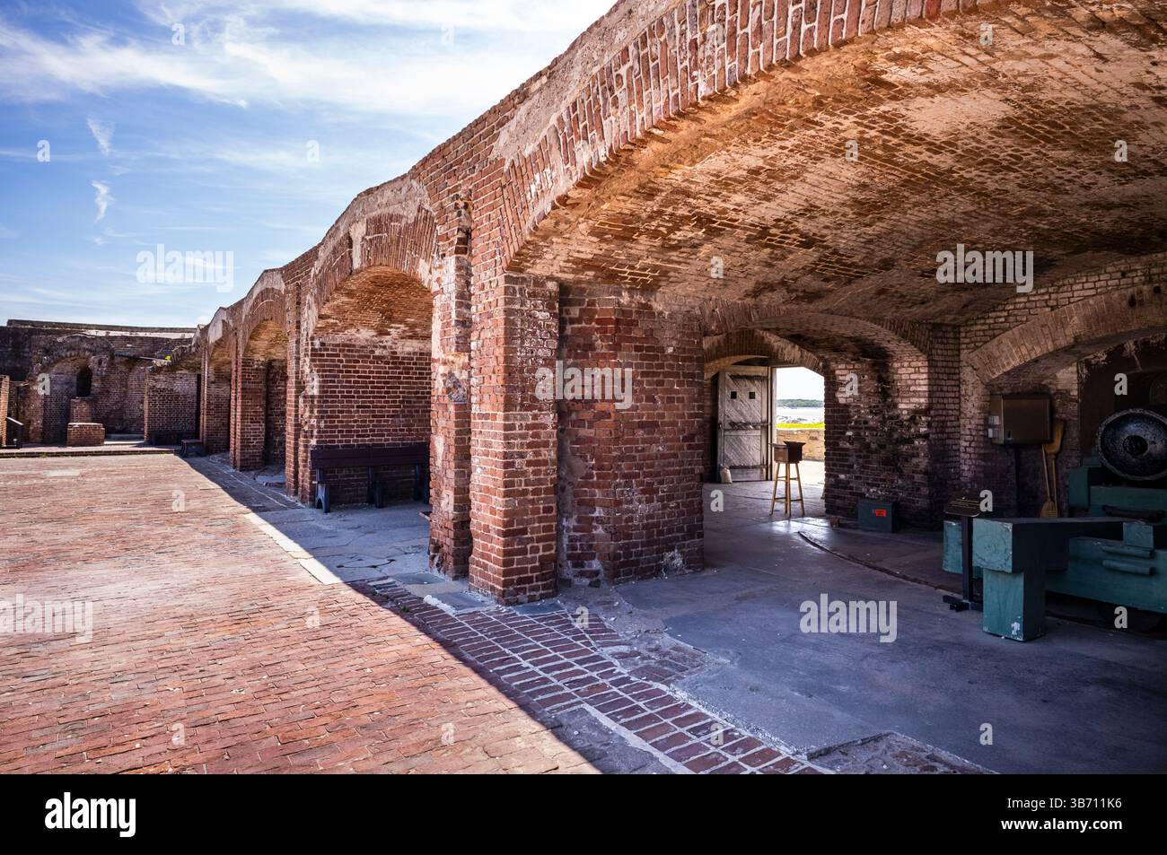 FORT SUMTER (1829) CHARLESTON SOUTH CAROLINA USA Stock Photo - Alamy