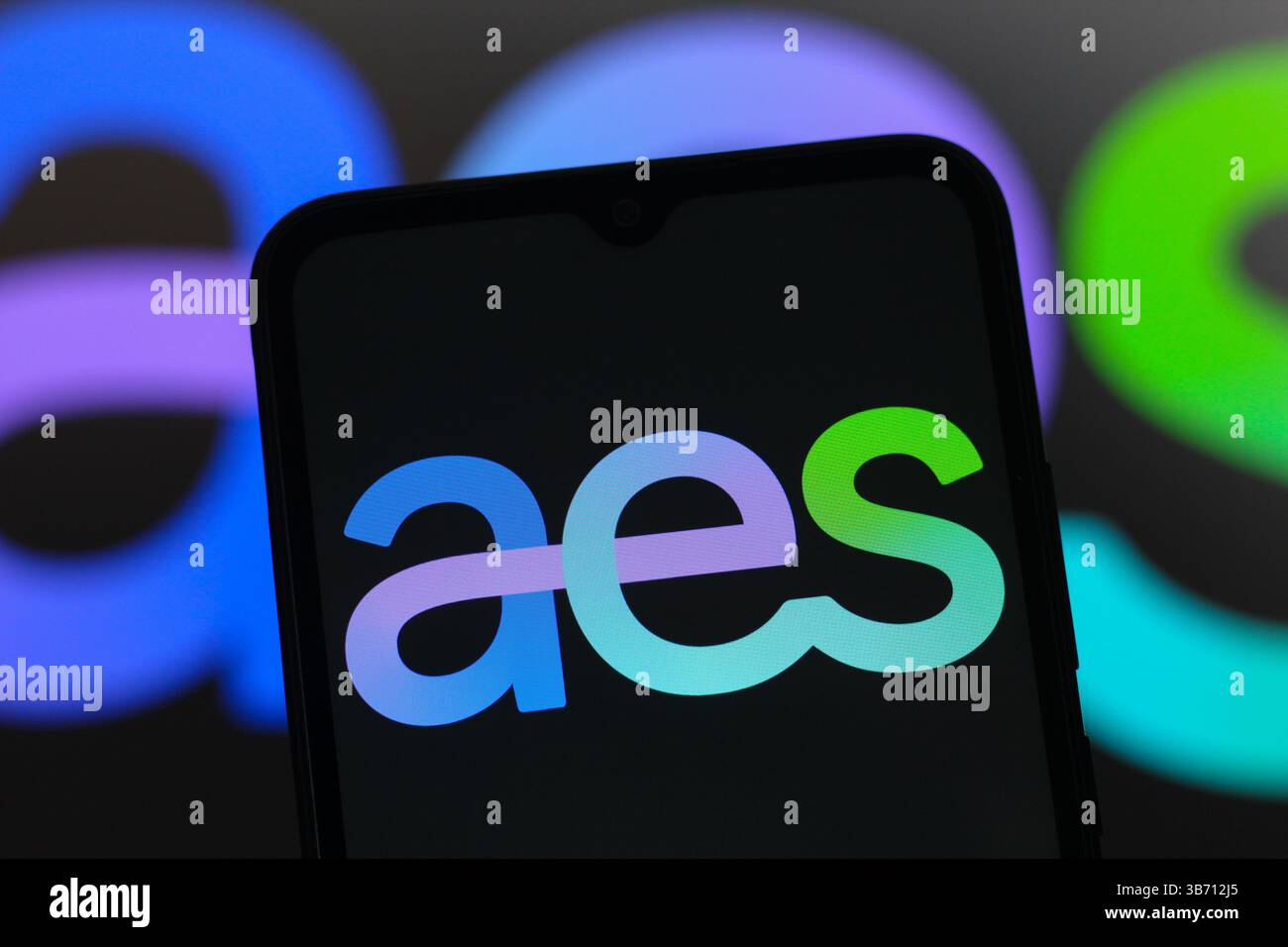 Canada. 4th May, 2025. In this photo illustration, the AES Corporation ...