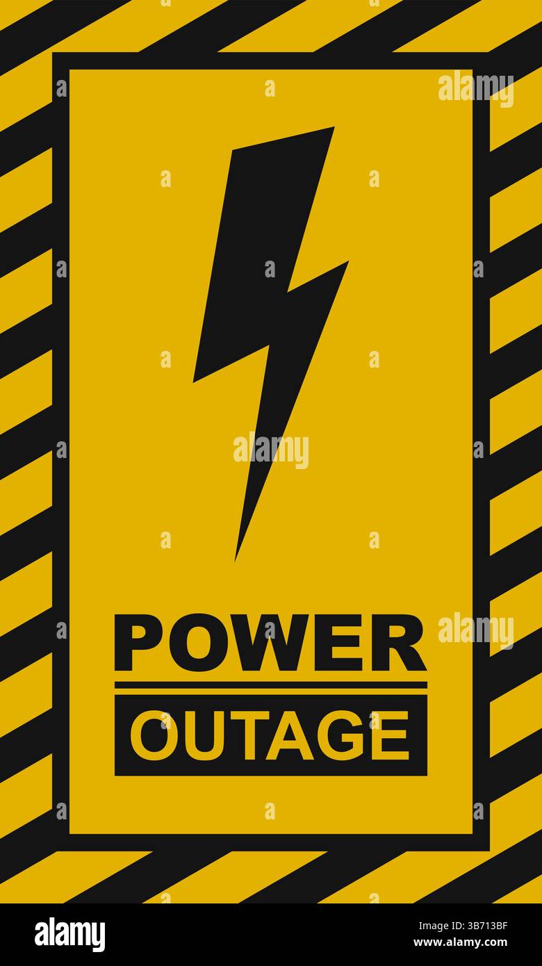 Energy blackout Stock Vector Images - Alamy