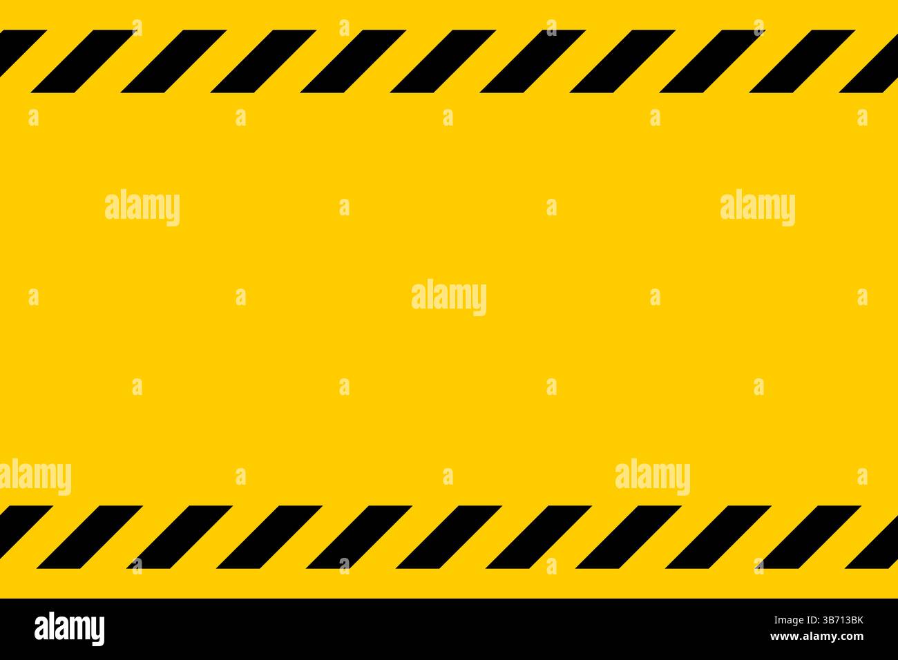 Caution tape background with slashes. Attention, stop or safety sign ...