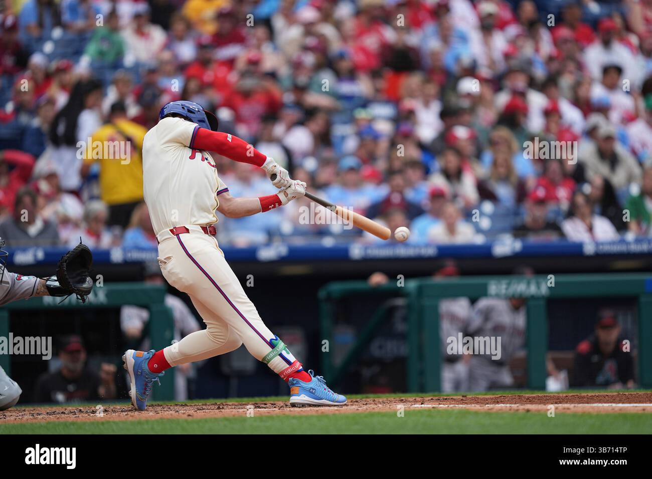 Philadelphia Phillies' Bryce Harper in action during a baseball game, Sunday, May 4, 2025, in ...
