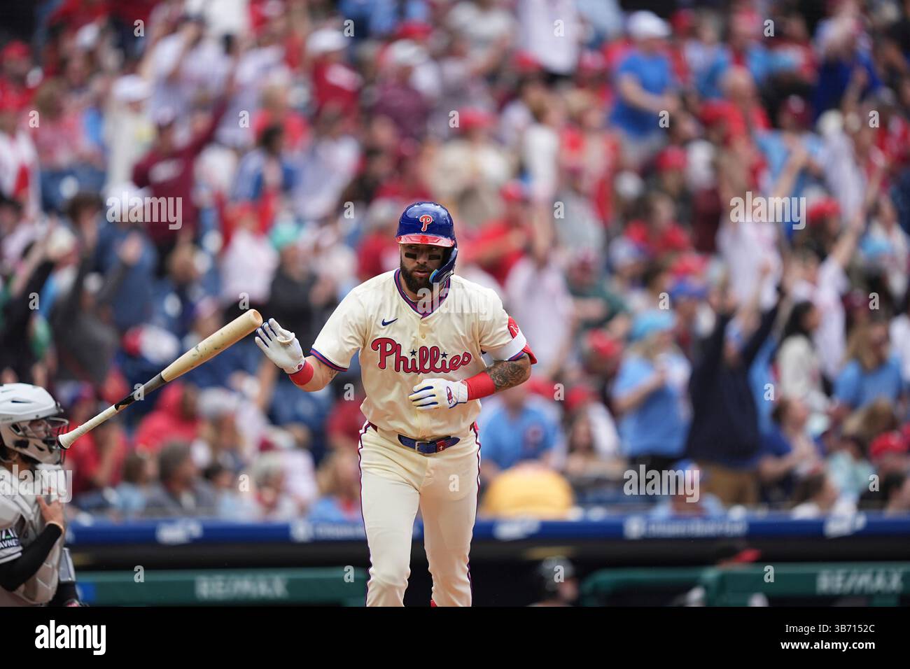 Philadelphia Phillies' Weston Wilson in action during a baseball game ...