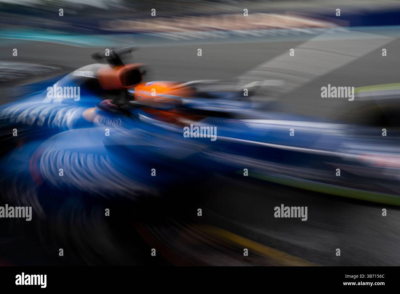 Miami Gardens, United States. 04th May, 2025. Thai Formula One driver ...