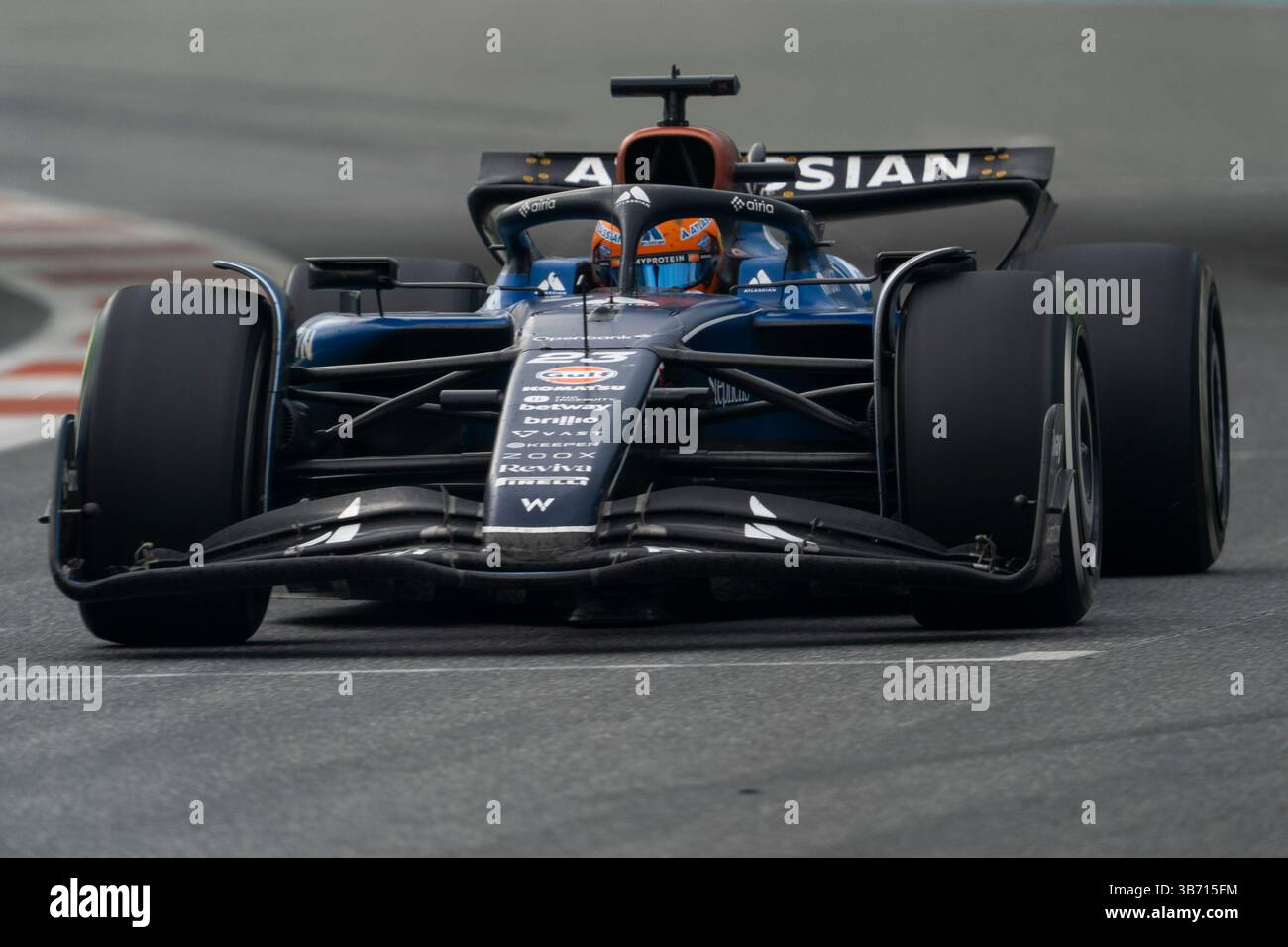 Miami Gardens, United States. 04th May, 2025. Thai Formula One driver ...