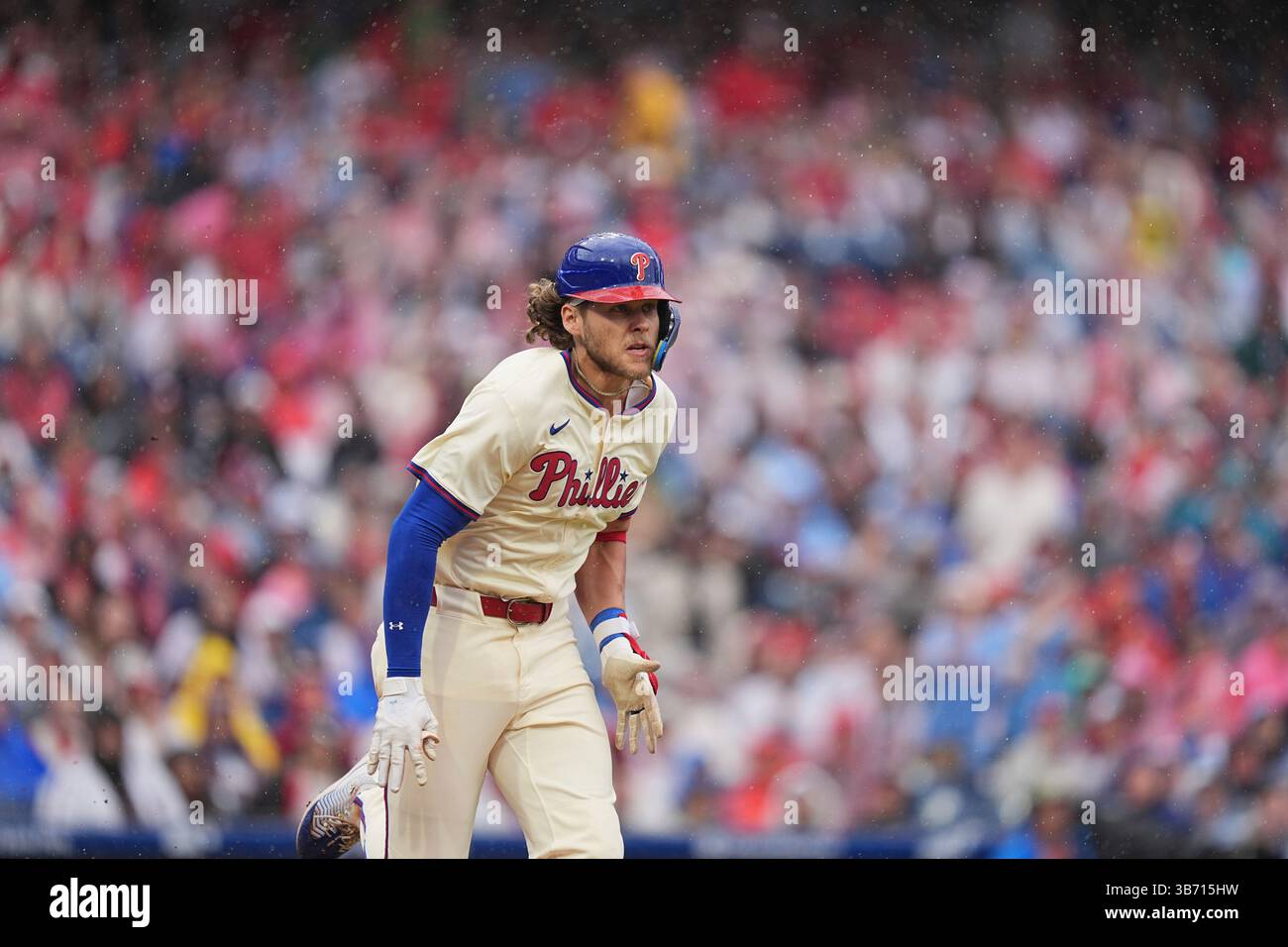 Philadelphia Phillies' Alec Bohm in action during a baseball game ...