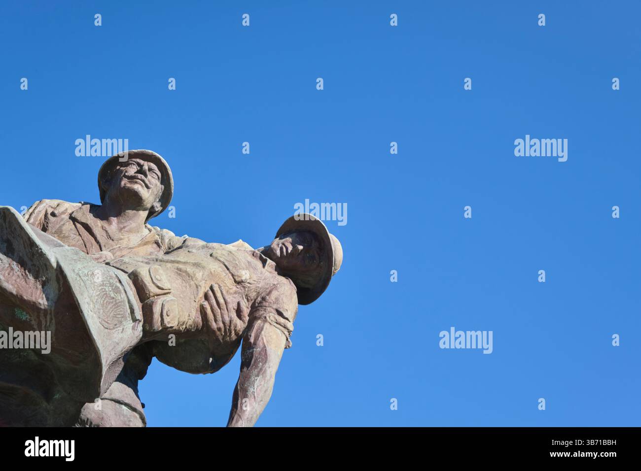 The famous Respect to Mehmetcik Monument, depicting caring, heroism ...