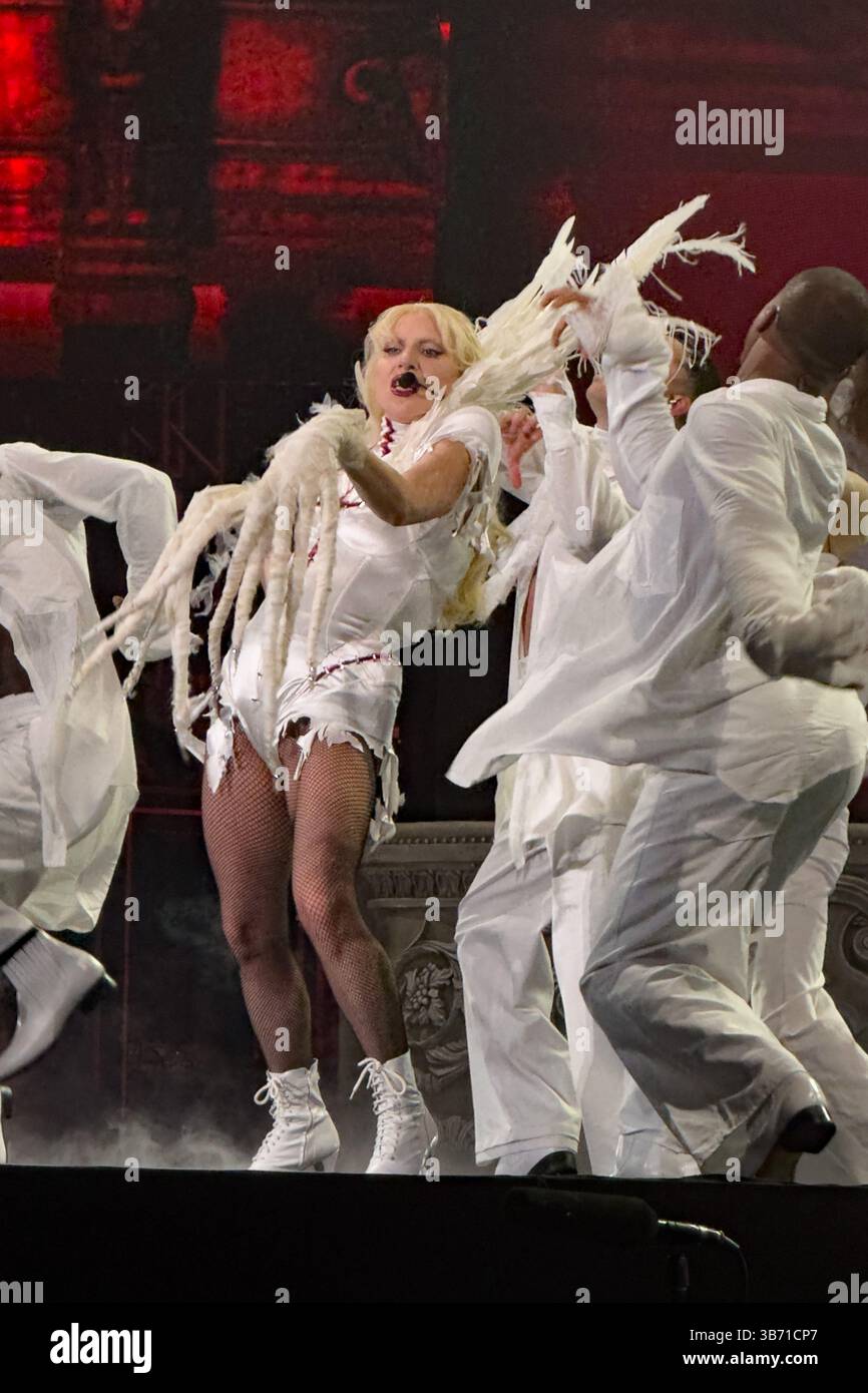 Rio de Janeiro (RJ), May 3, 2025 – Concert / Lady Gaga – Singer Lady ...