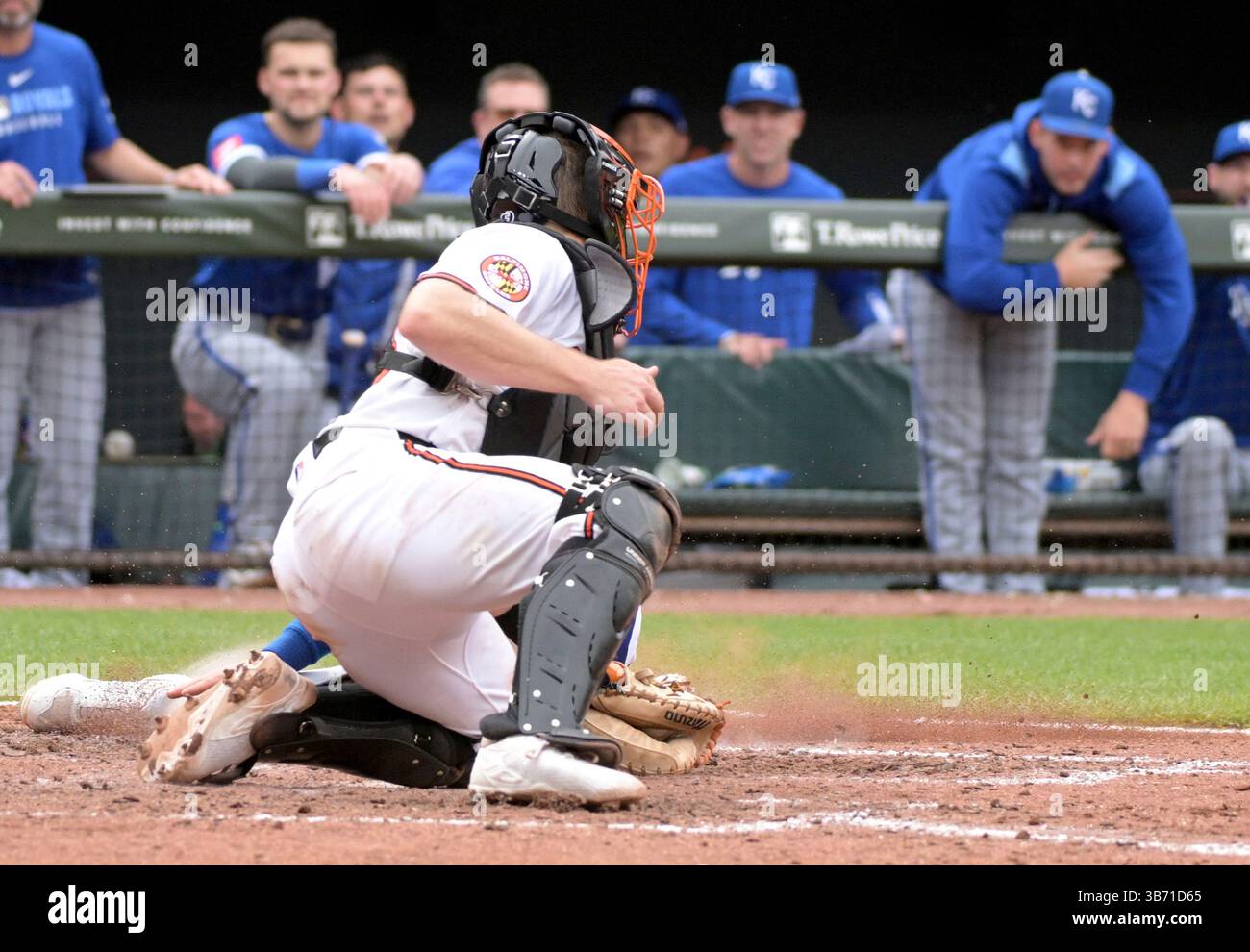 BALTIMORE, MD - MAY 04: Kansas City Royals outfielder Kyle Isbel (28 ...