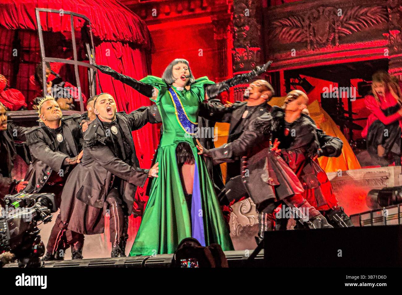 Rio de Janeiro (RJ), May 3, 2025 – Concert / Lady Gaga – Singer Lady ...