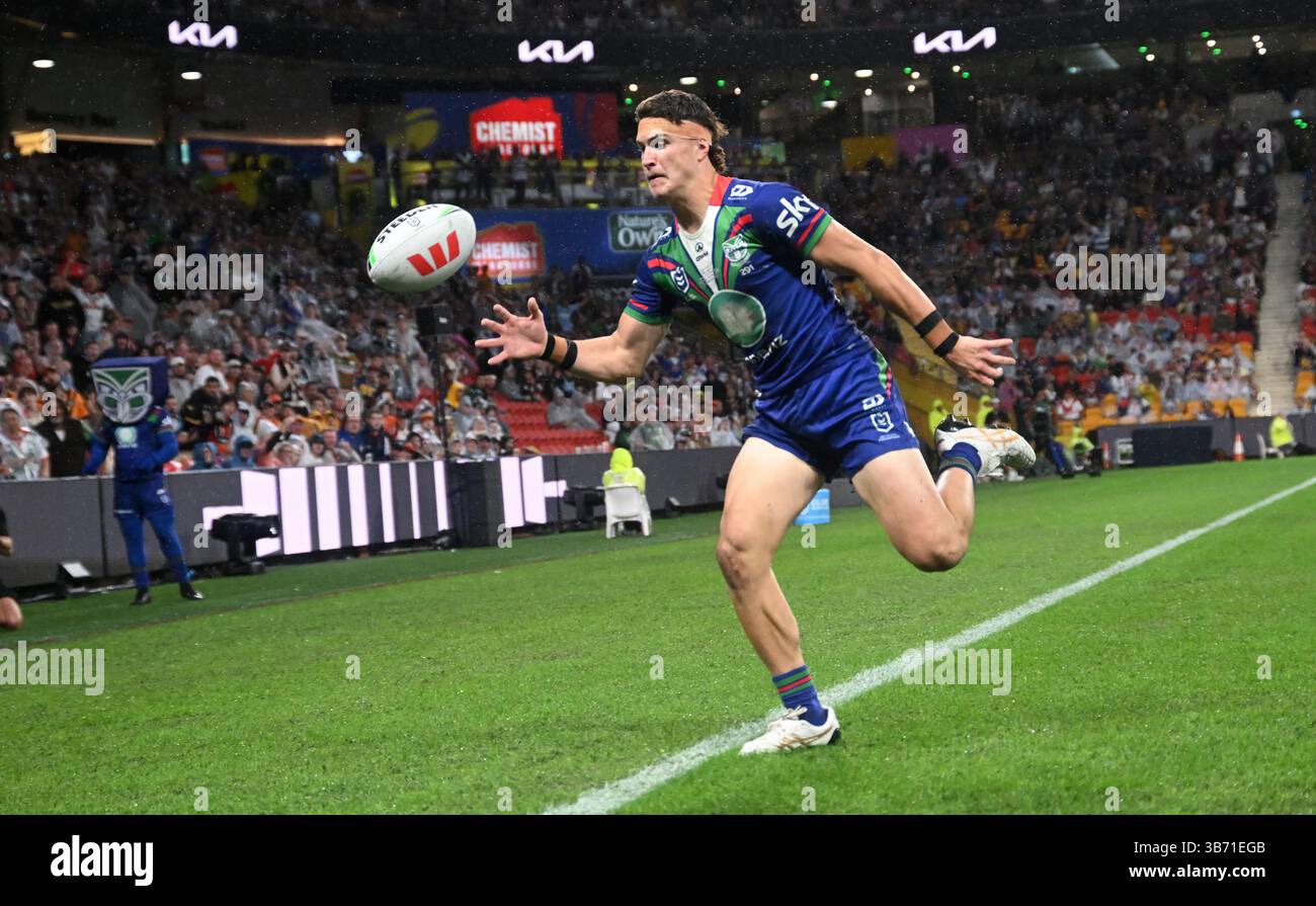 Brisbane, Australia. 03rd May, 2025. Samuel Healey of the Warriors ...